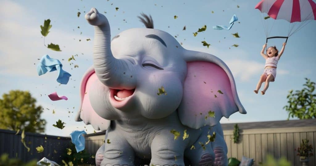 The Great Sneeze Catastrophe | Funny Elephant Bedtime Story